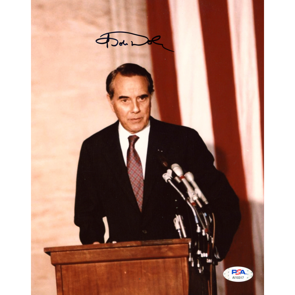 Bob Dole Signed 8x10 Photo (PSA COA) | Pristine Auction