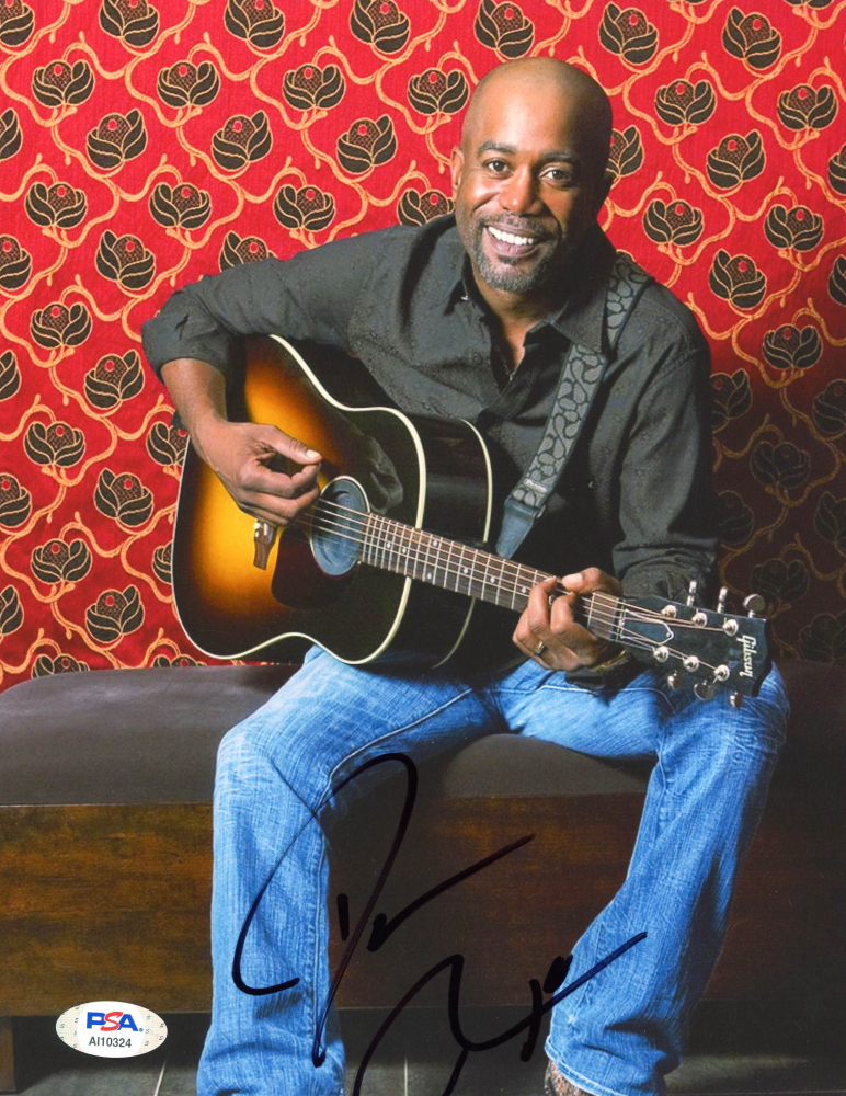 Darius Rucker Signed 8x10 Photo (PSA COA) | Pristine Auction
