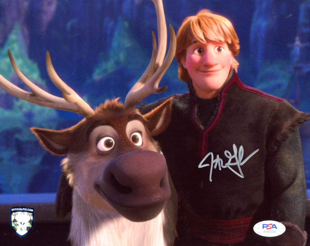 Jonathan Groff Signed "Frozen" 8x10 Photo (PSA COA) | Pristine Auction