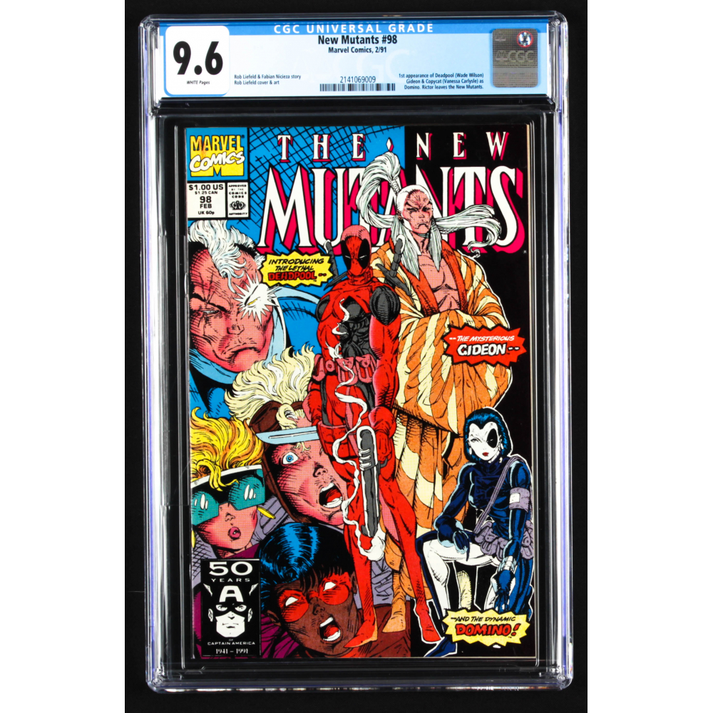 1991 "The New Mutants" Issue #98 Marvel Comic Book (CGC 9.6) | Pristine ...