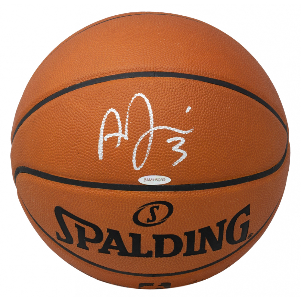Anthony Davis Signed Official NBA Game Ball Basketball (UDA COA ...