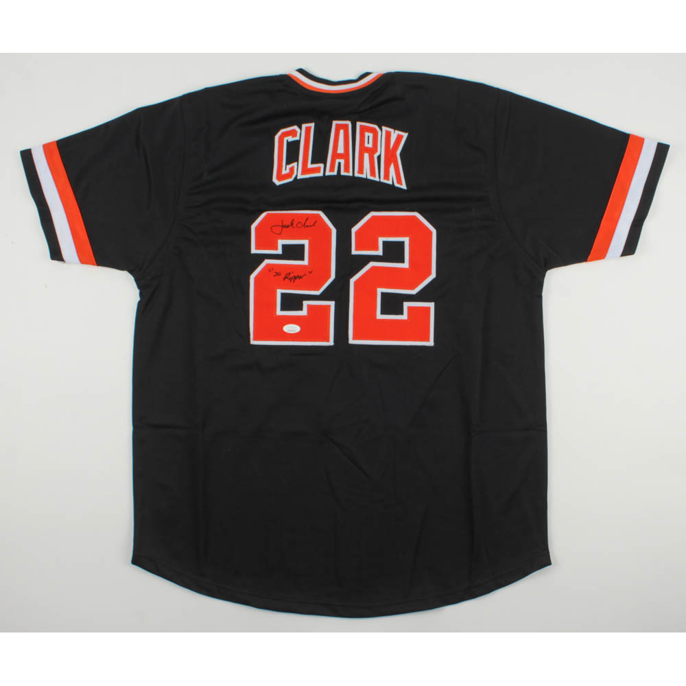 Jack Clark Signed Jersey Inscribed "The Ripper" (JSA COA) | Pristine ...