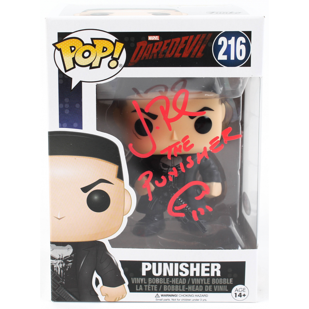 Jon Bernthal Signed "Daredevil" Punisher #216 Funko Pop! Vinyl Figure ...