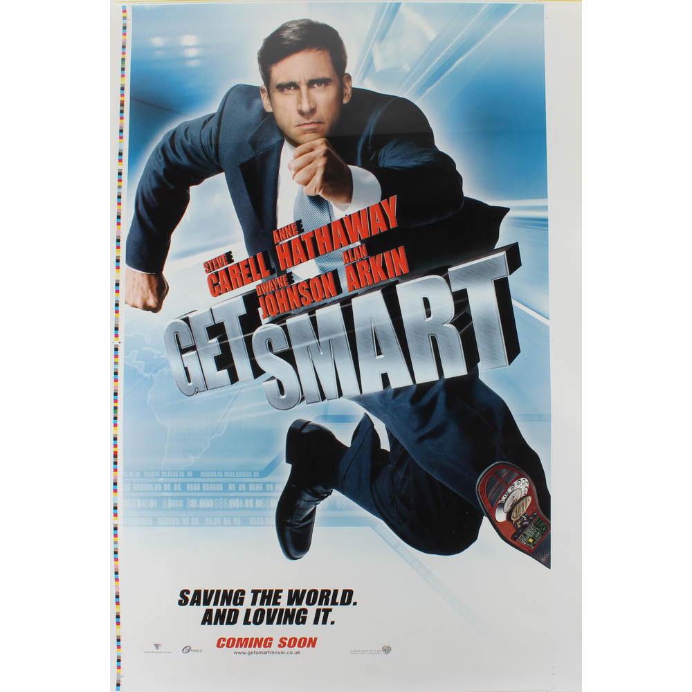 "Get Smart" 27x40 Limited Edition Uncut UK Movie Poster | Pristine Auction