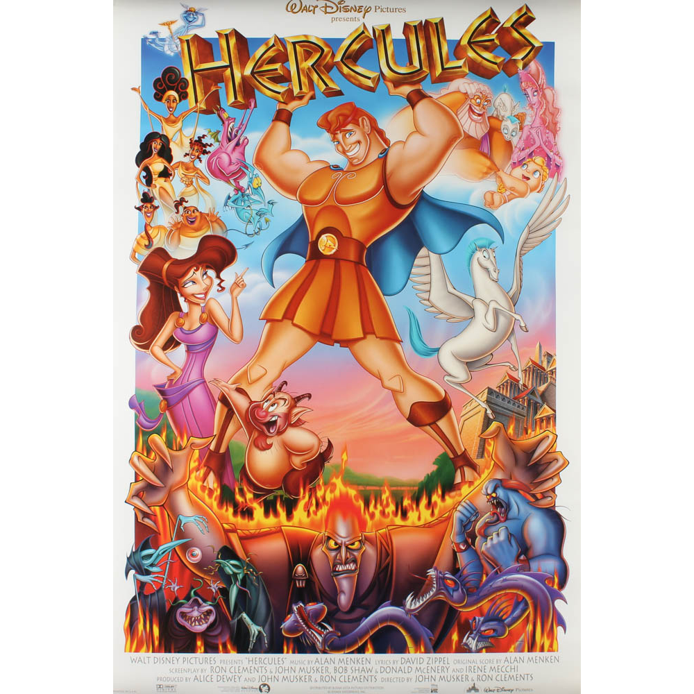 "Hercules" 27x40 Original Movie Poster | Pristine Auction