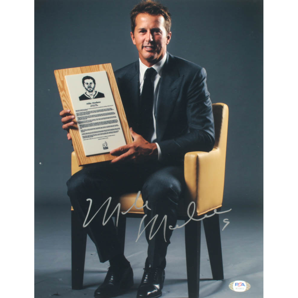 Mike Modano Signed 11x14 Photo (PSA Hologram) | Pristine Auction