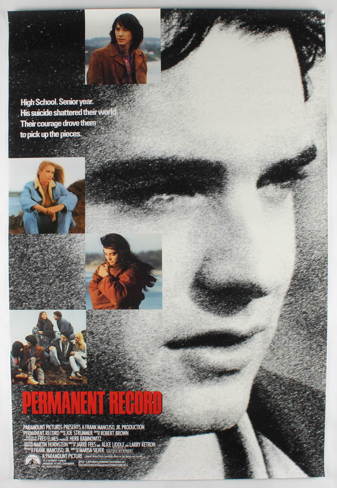 "Permanent Record" 27x40 Original Movie Poster | Pristine Auction