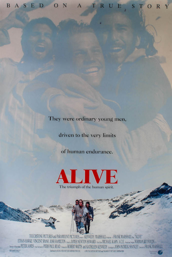 "Alive" 27x40 Original Movie Poster | Pristine Auction