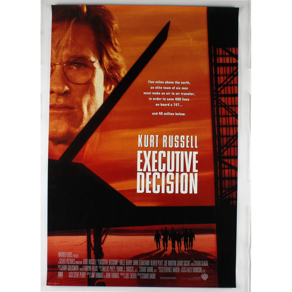 "Executive Decision" 27x40 Original Movie Poster | Pristine Auction