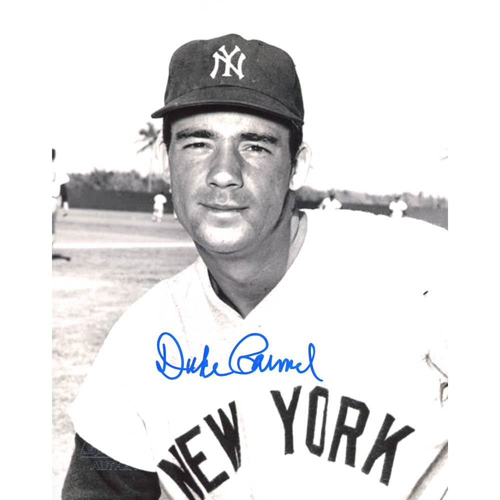 Duke Carmel Signed Yankees 8x10 Photo (Sports Cards SOA) | Pristine Auction