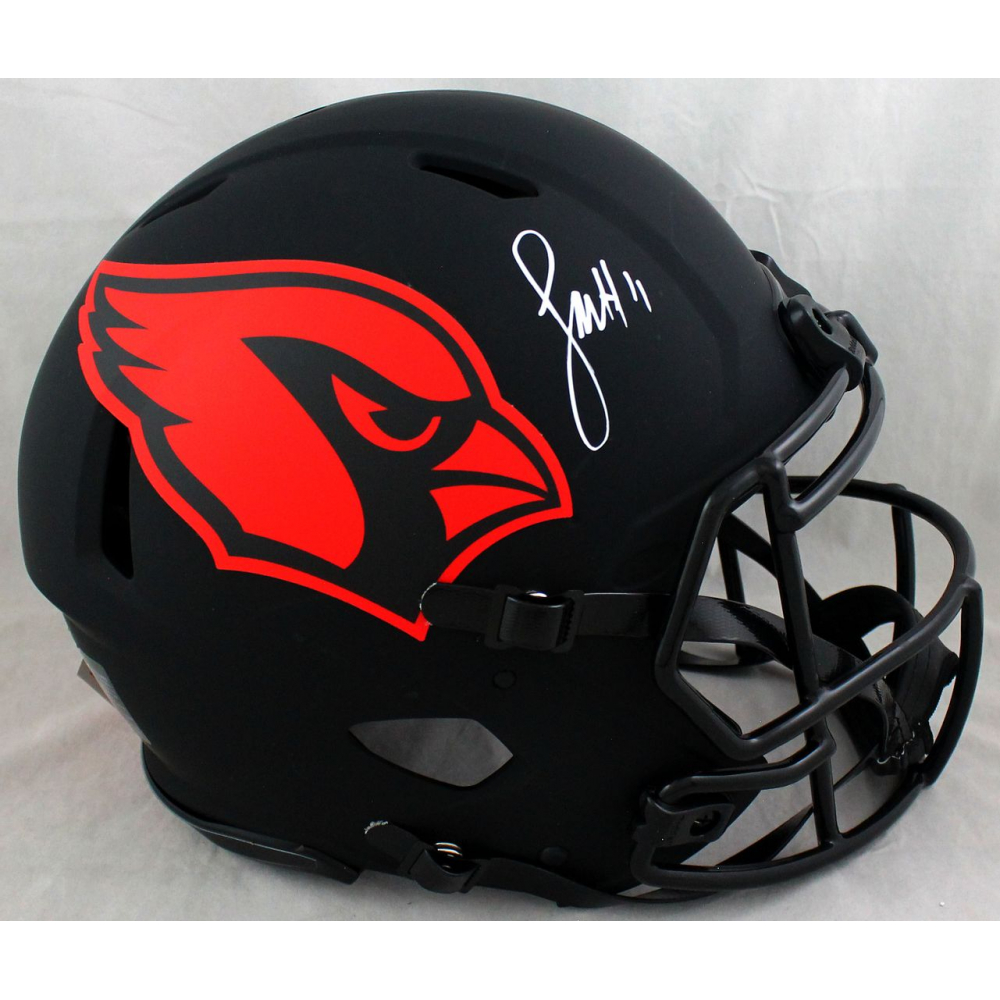 Larry Fitzgerald Signed Cardinals Full-Size Eclipse Alternate Authentic ...
