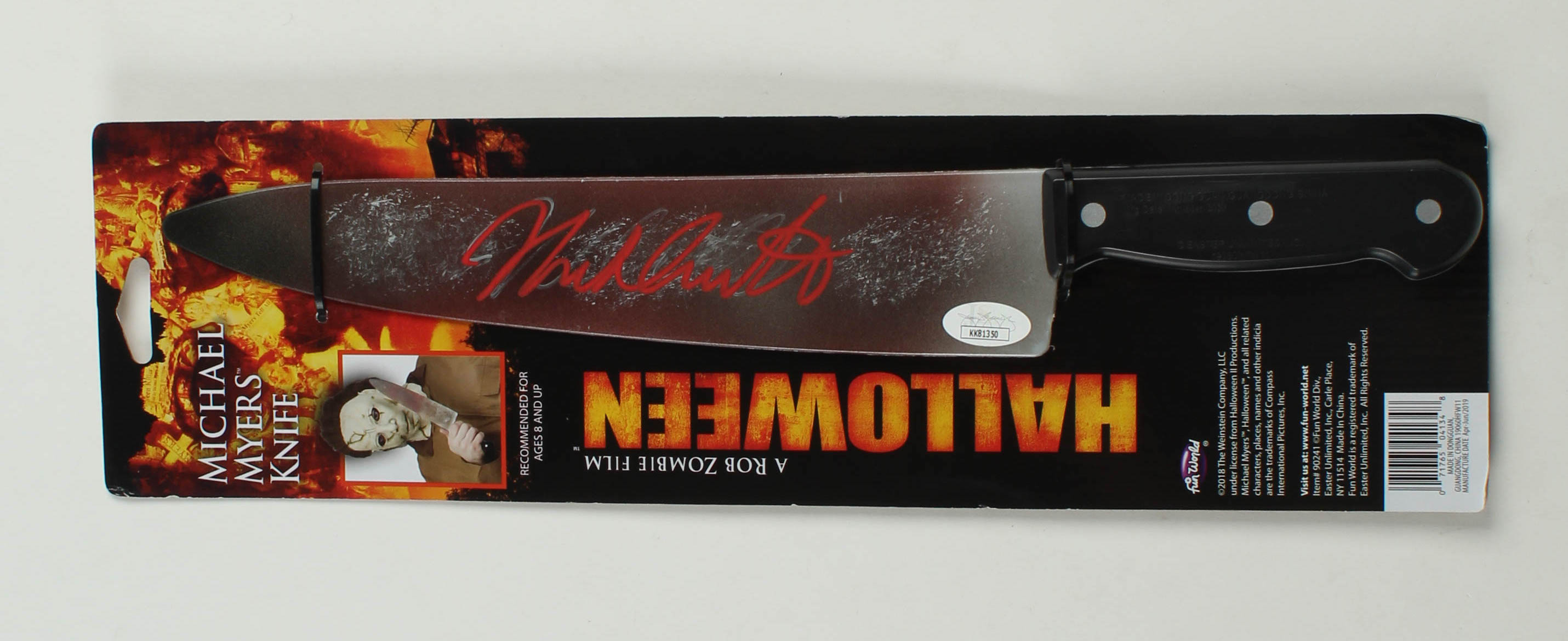 Nick Castle Signed "Halloween" Replica Butcher Knife Inscribed "The ...