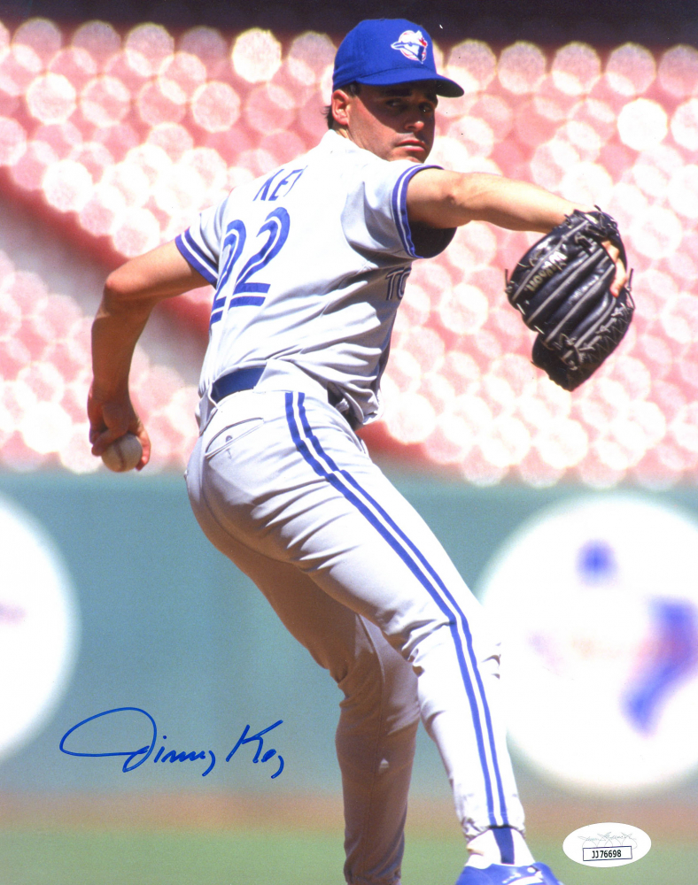 Jimmy Key Signed Blue Jays 8x10 Photo (JSA COA) | Pristine Auction