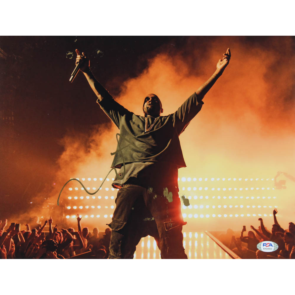 Kanye West Signed 11x14 Photo (PSA COA) | Pristine Auction