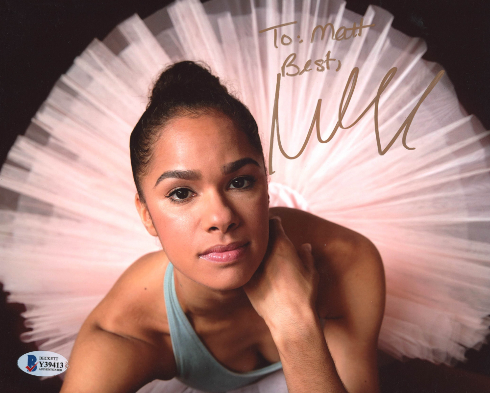 Misty Copeland Signed 8x10 Photo Inscribed "Best" (Beckett COA ...