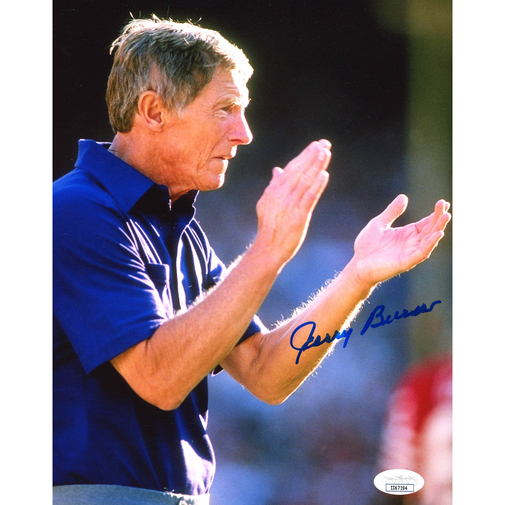 Jerry Burns Signed Vikings 8x10 Photo (JSA COA) | Pristine Auction