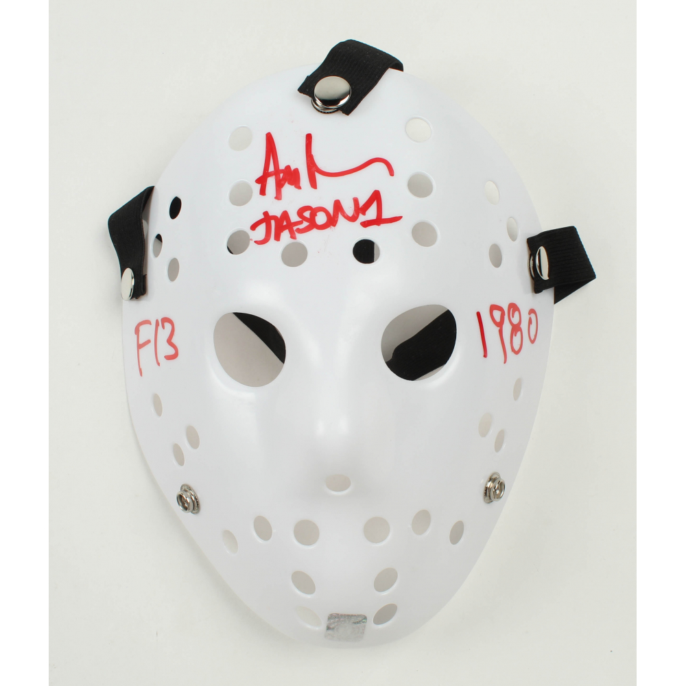 Ari Lehman Signed "Friday the 13th" Mask Inscribed "Jason 1", "F13 ...
