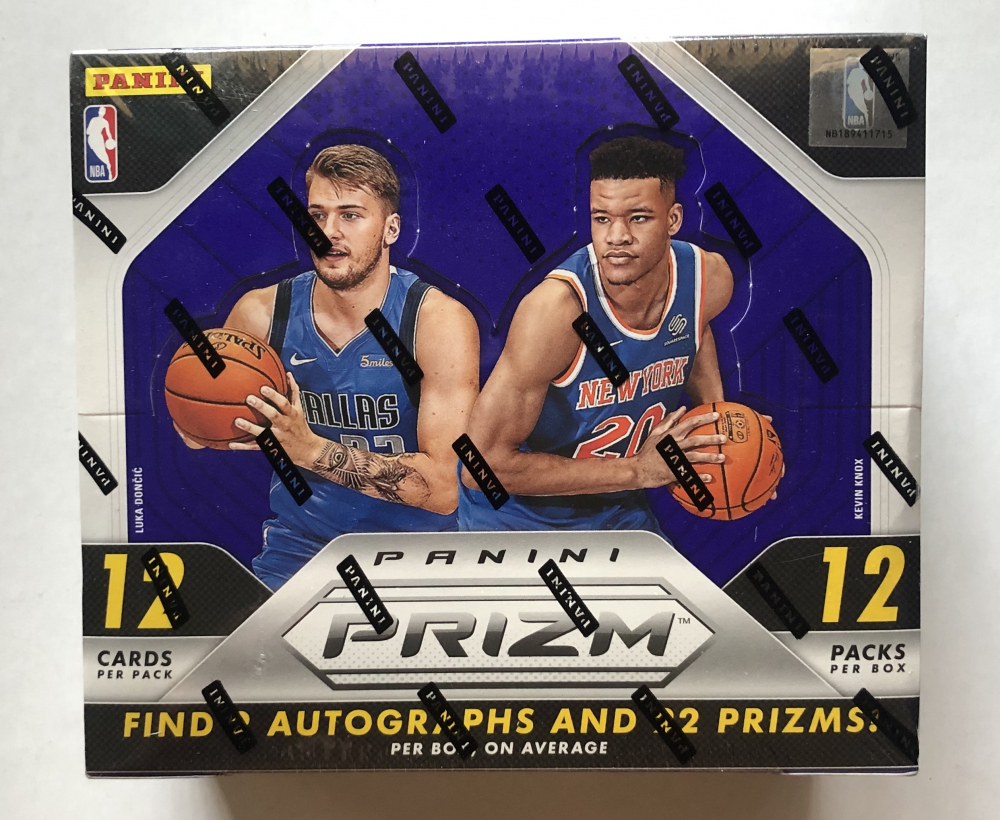 2018-19 Panini Prizm Basketball Hobby Box with (12) Packs | Pristine ...