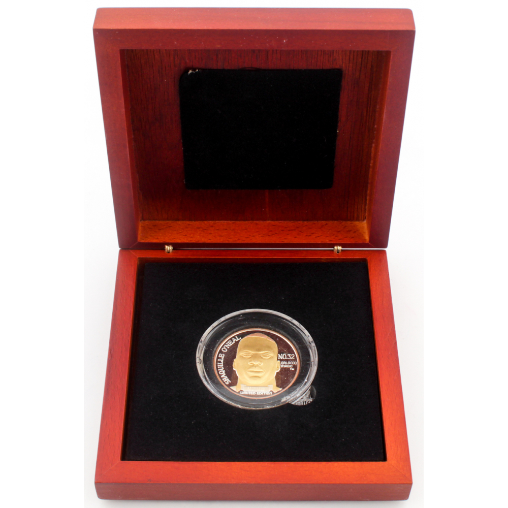 Shaquille O'Neal LE Commemorative 1992 NBA Number One Draft Pick One ...