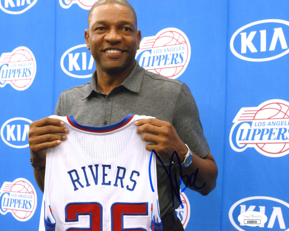Glenn "Doc" Rivers Signed Clippers 8x10 Photo (JSA COA) | Pristine Auction