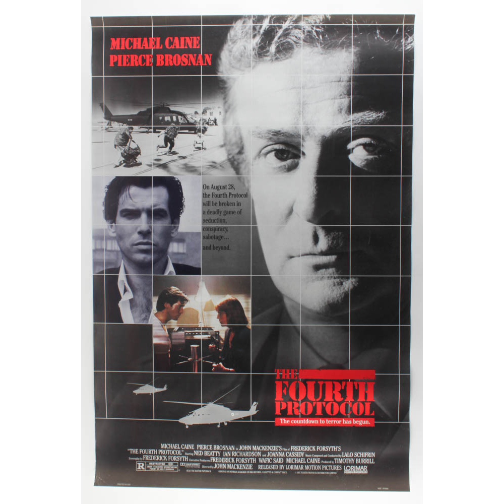 "The Fourth Protocol" 27x40 Original Movie Poster | Pristine Auction