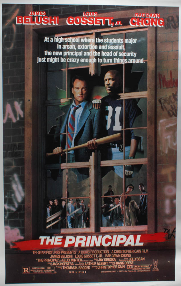 "The Principal" 27x40 Original Movie Poster | Pristine Auction