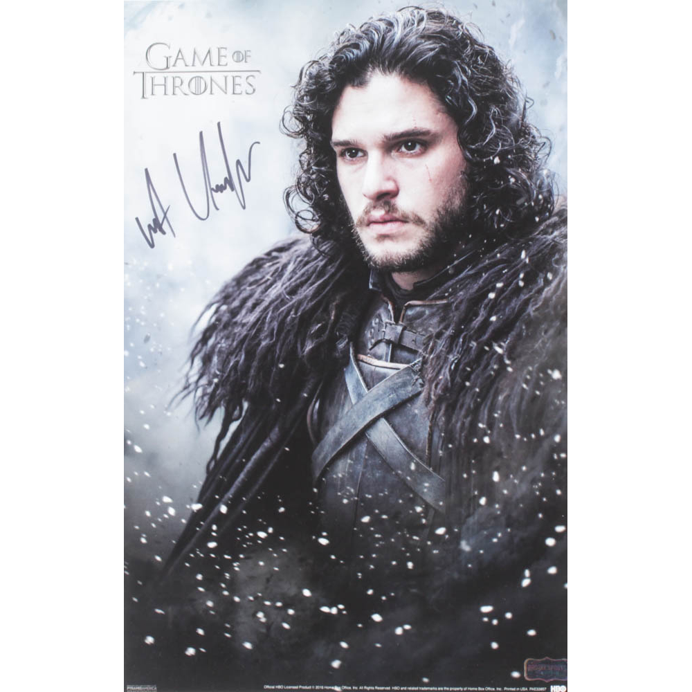 Kit Harington Signed "Game of Thrones" 11x17 Photo (Radtke COA ...