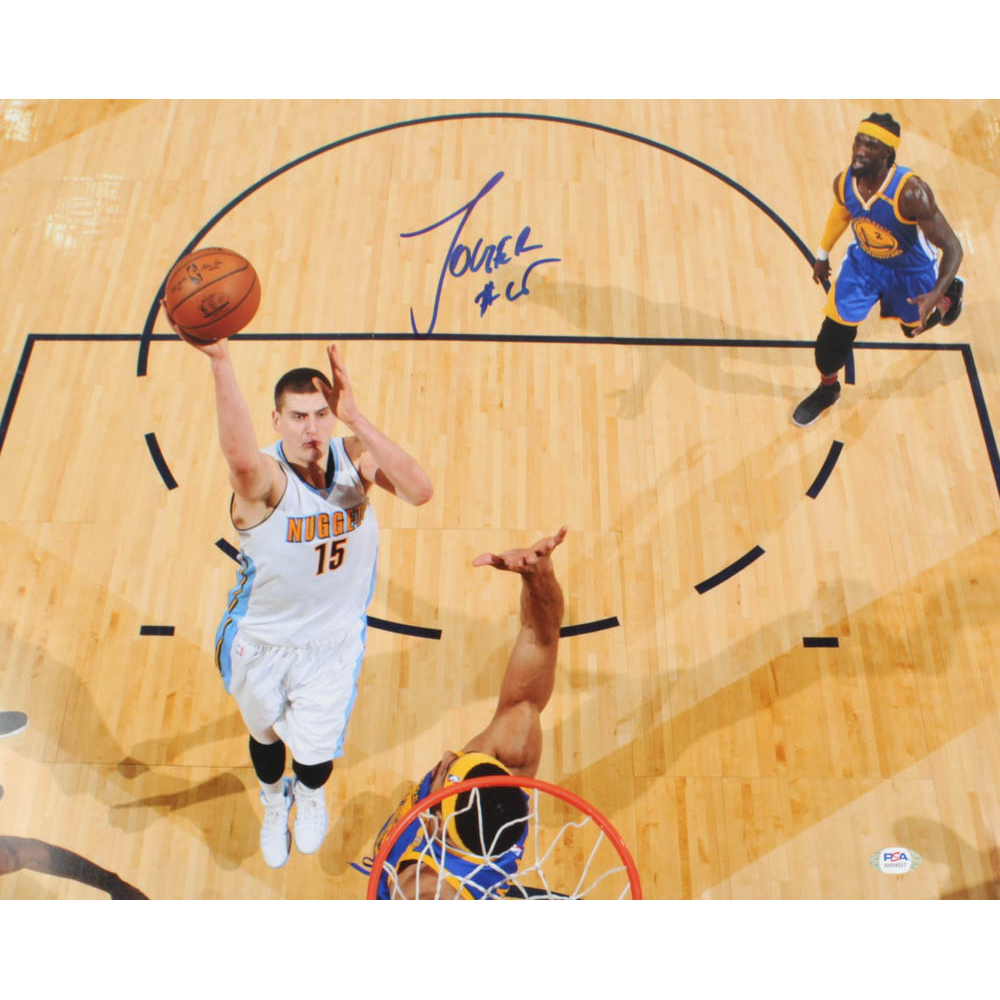 Nikola Jokic Signed Nuggets 16x20 Photo (PSA COA) | Pristine Auction