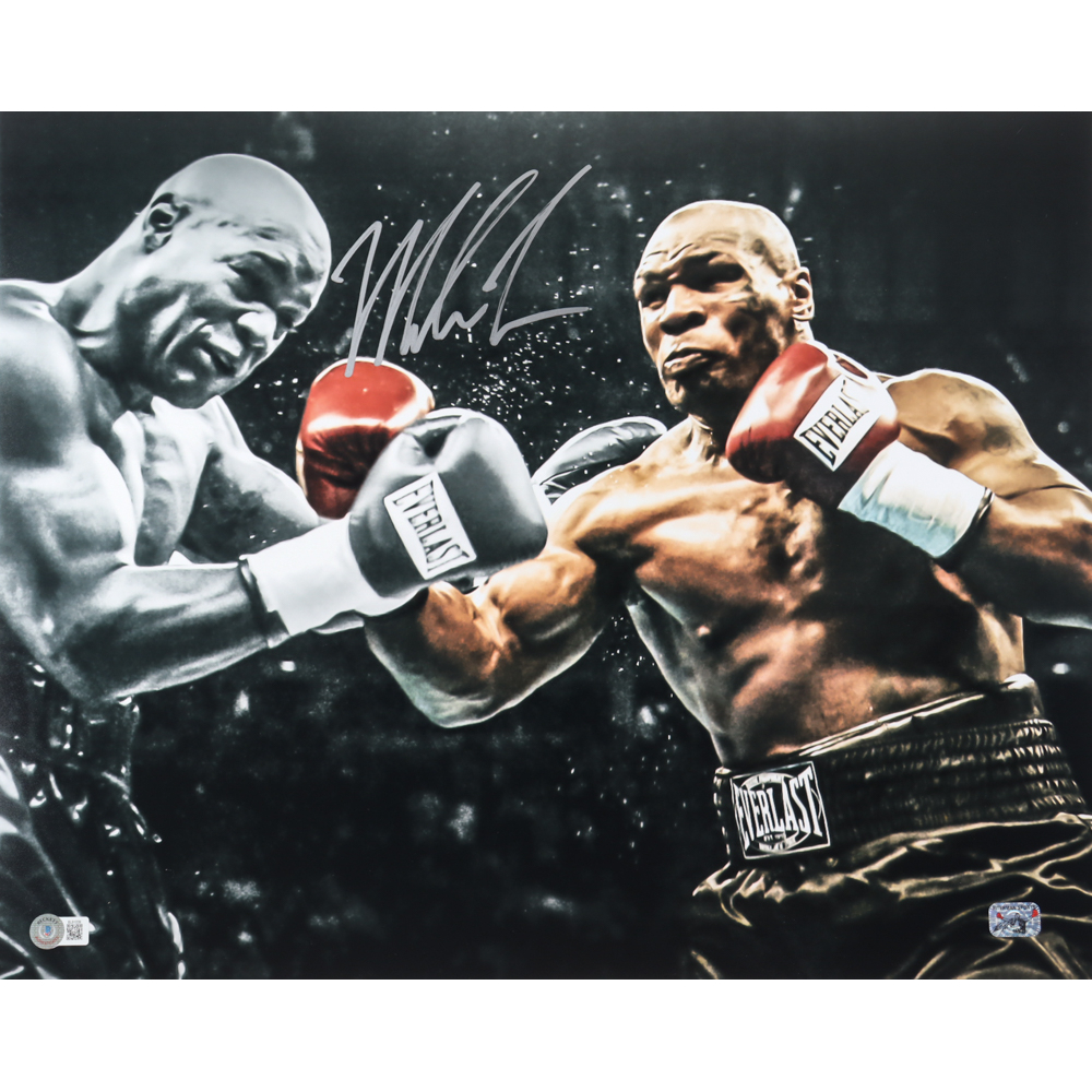 Mike Tyson Signed 16x20 Photo (Beckett & Tyson) | Pristine Auction