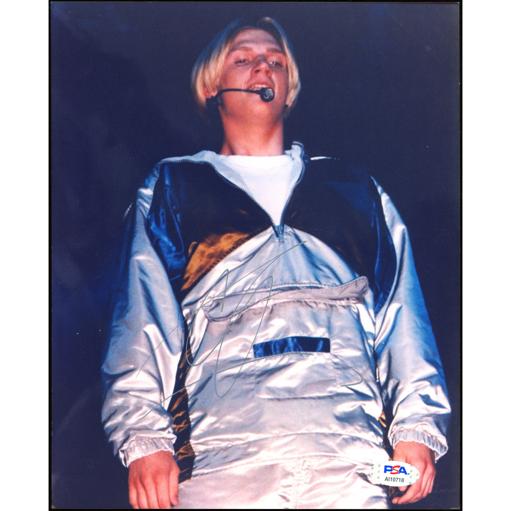 Nick Carter Signed 8x10 Photo (PSA Hologram) | Pristine Auction