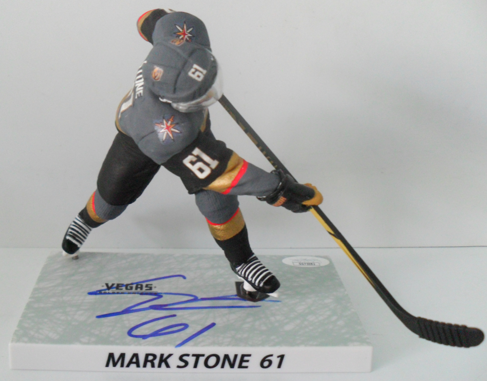 Mark Stone Signed Golden Knights 6" Figurine (JSA Hologram) | Pristine ...