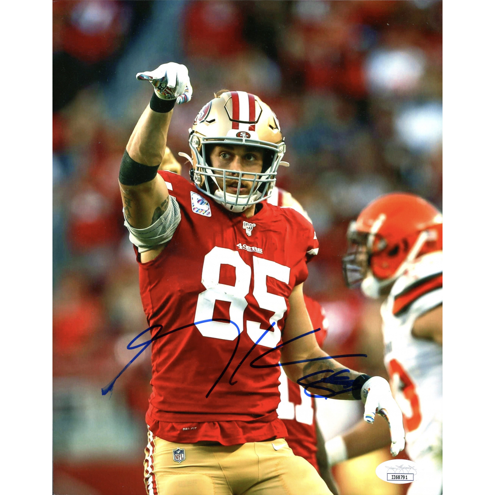 George Kittle Signed 49ers 8x10 Photo (JSA COA) | Pristine Auction
