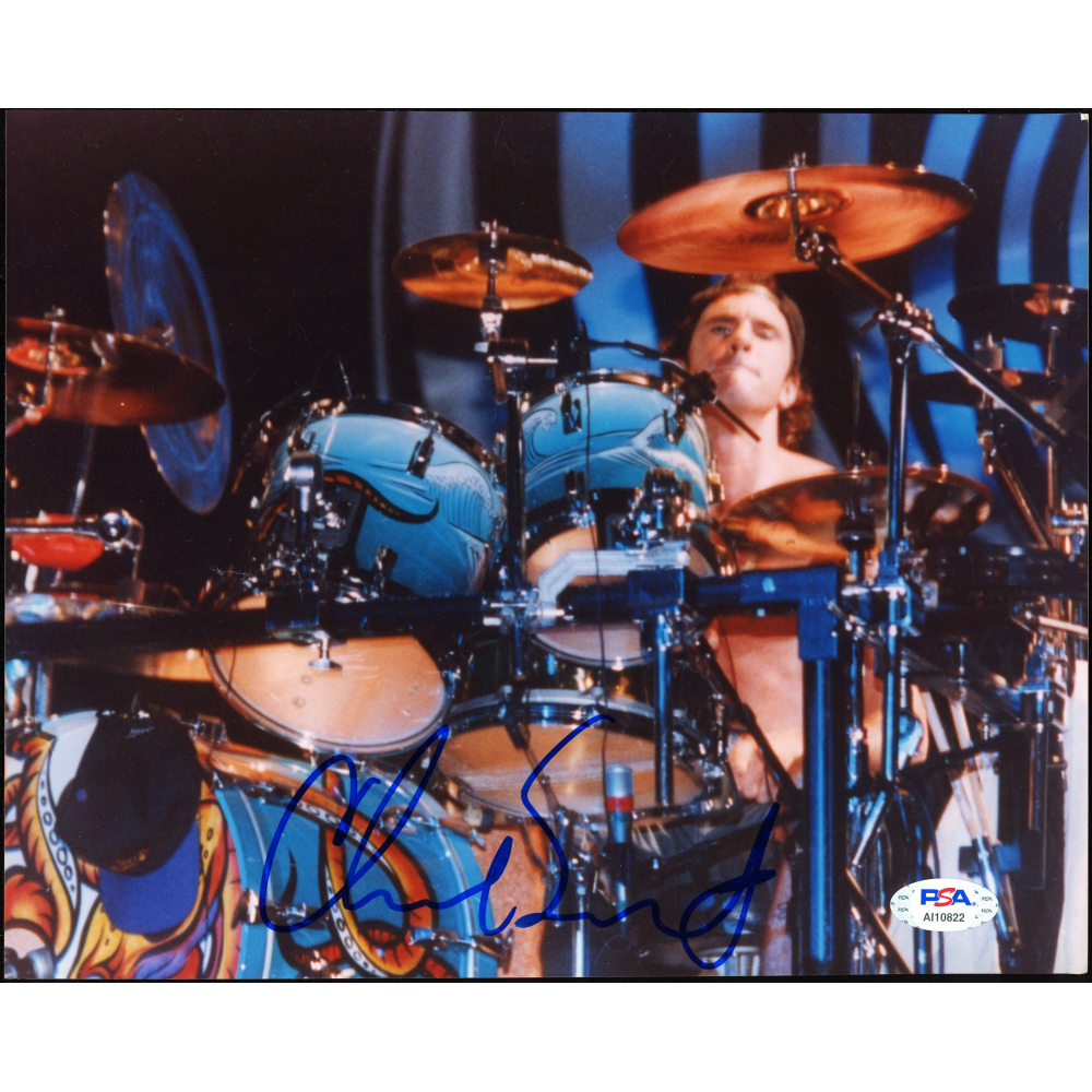 Chad Smith Signed "Red Hot Chili Peppers" 8x10 Photo (PSA Hologram ...