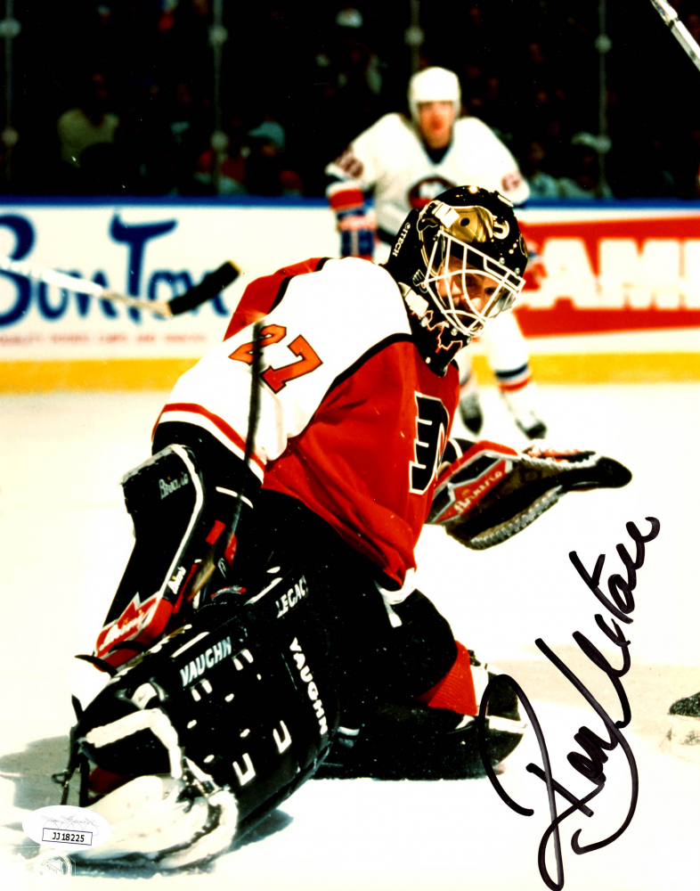 Ron Hextall Signed Flyers 8x10 Photo (JSA COA) | Pristine Auction