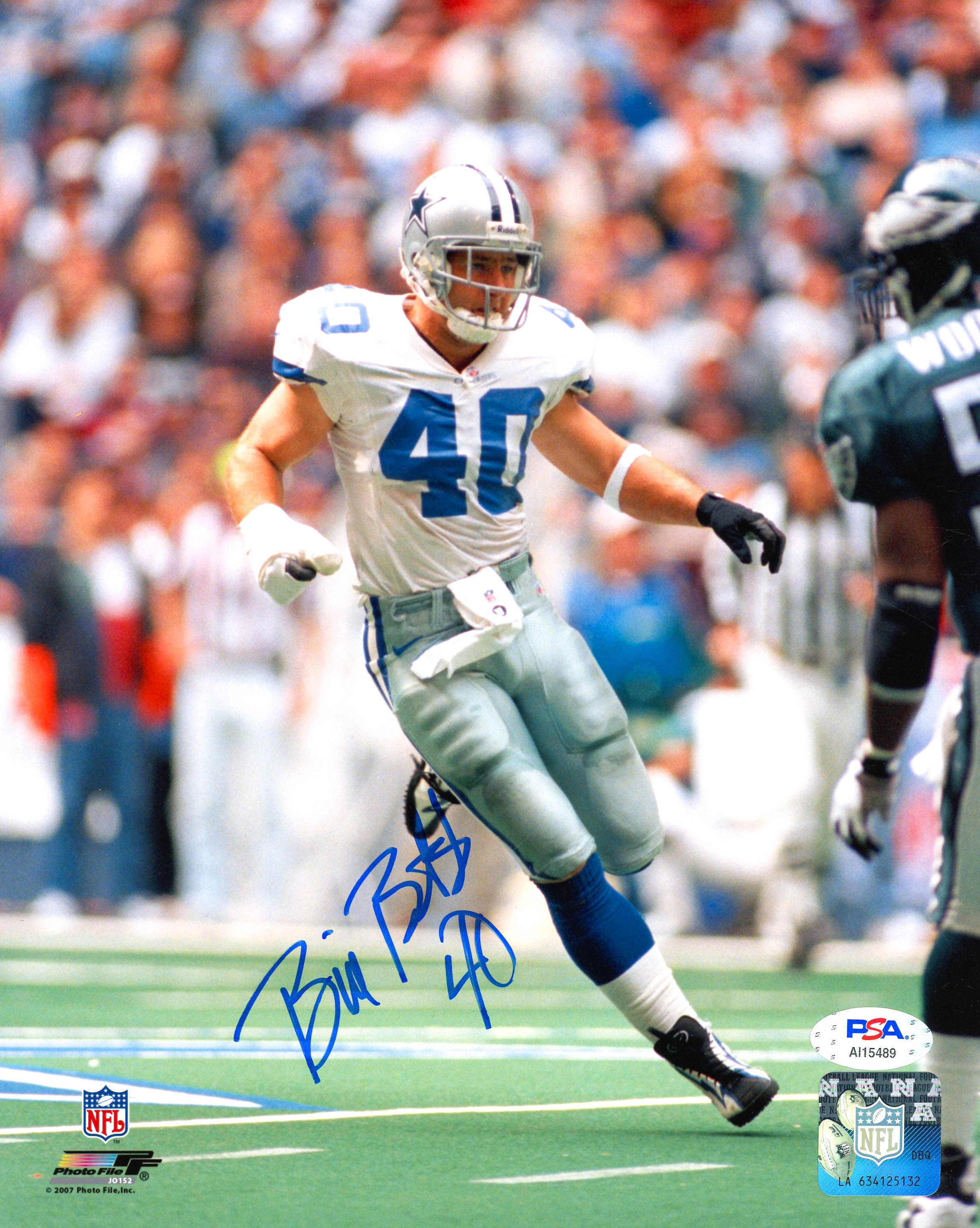 Bill Bates Signed Cowboys 8x10 Photo (PSA COA) | Pristine Auction