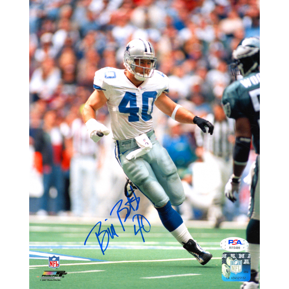 Bill Bates Signed Cowboys 8x10 Photo (PSA COA) | Pristine Auction