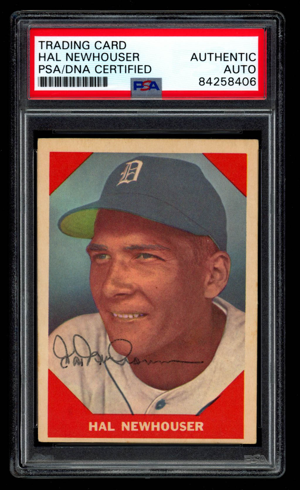 Hal Newhouser Signed 1960 Fleer #68 (PSA Encapsulated) | Pristine Auction
