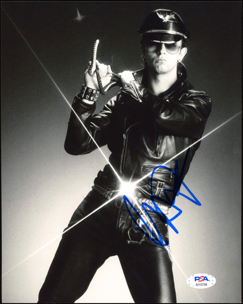 Rob Halford Signed 8x10 Photo (PSA Hologram) | Pristine Auction