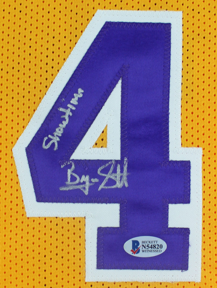 Byron Scott Signed Jersey Inscribed "Showtime" (Beckett) | Pristine Auction