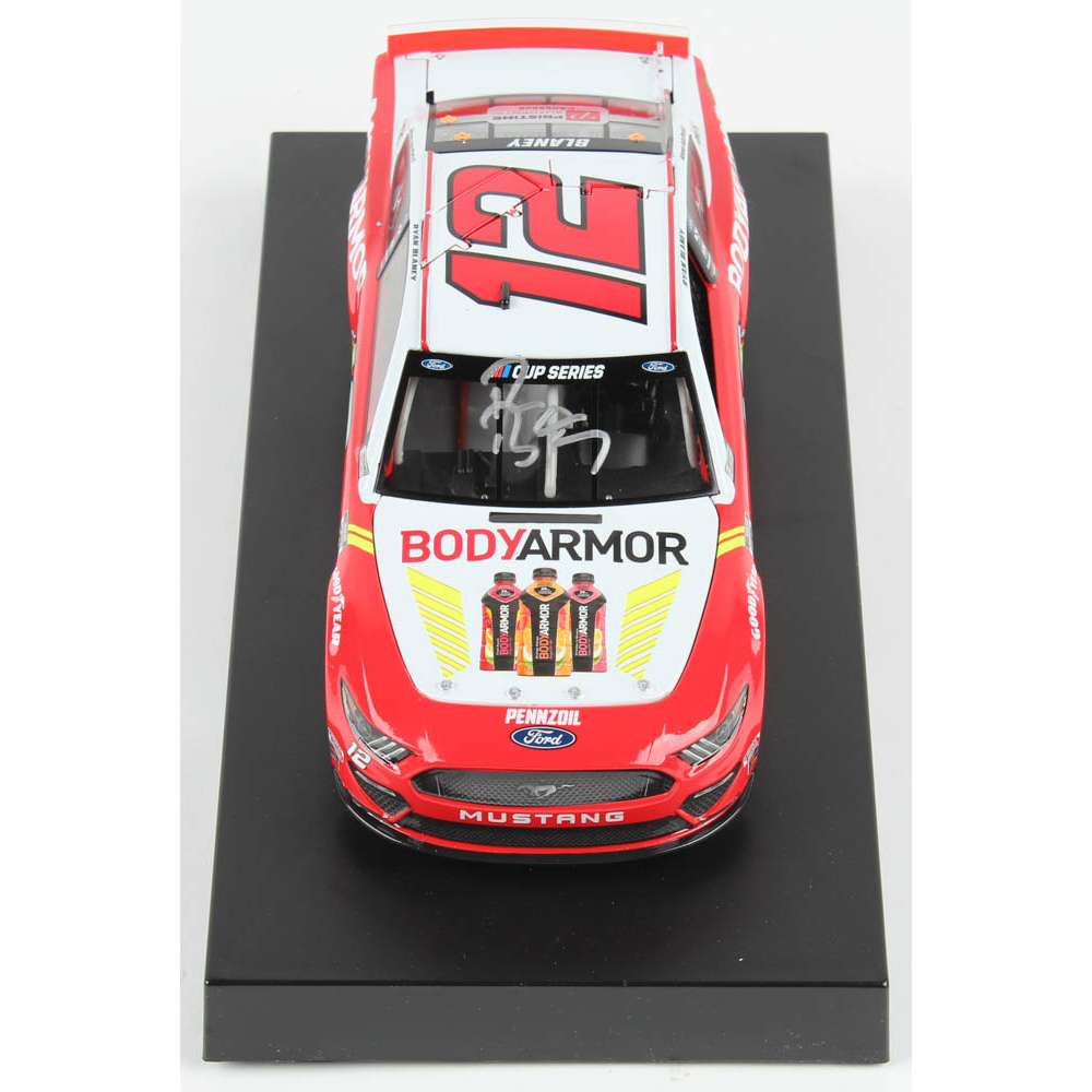 Ryan Blaney Signed 2020 NASCAR #12 Bodyarmor - 1:24 Premium Action ...