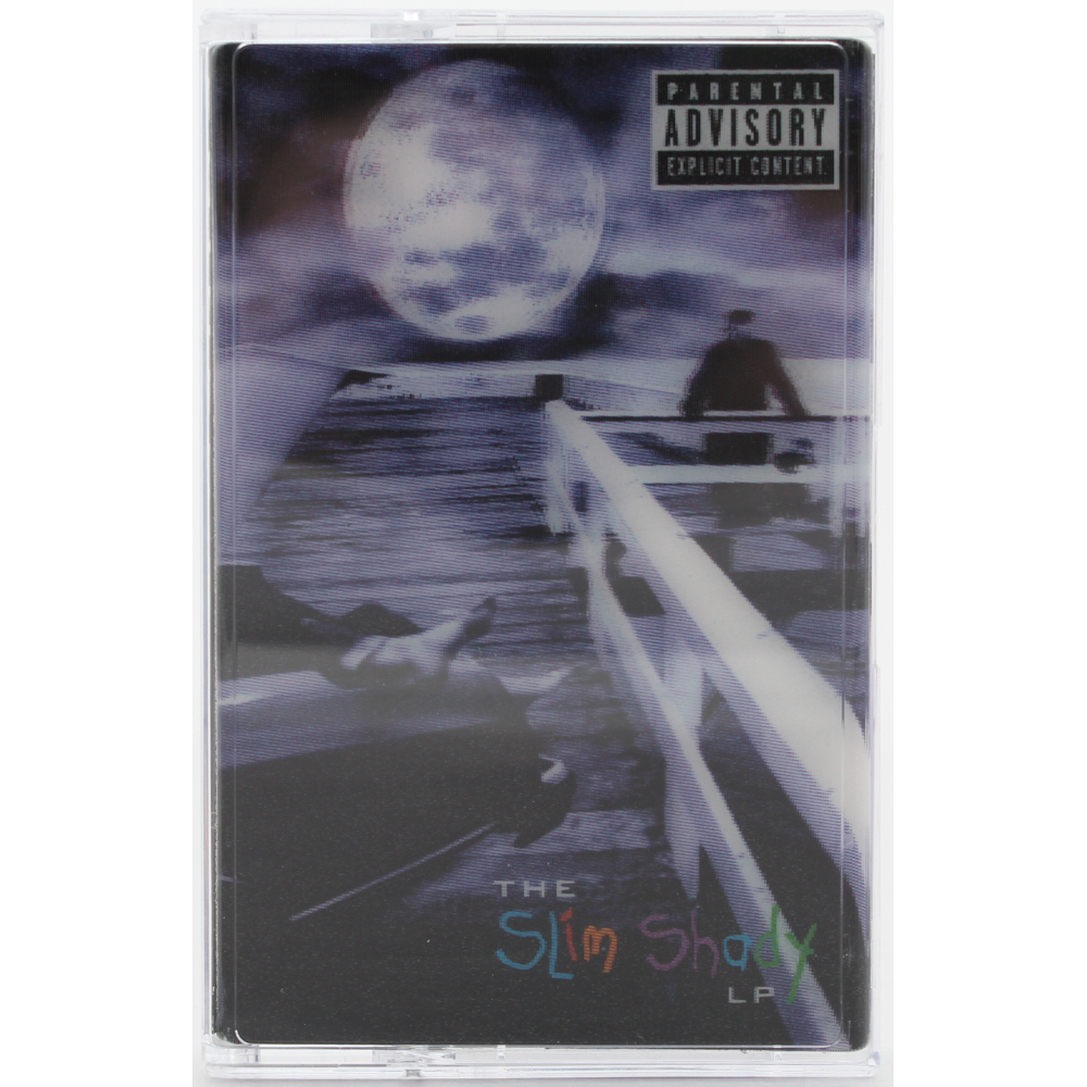 Eminem Signed "The Slim Shady LP" Cassette Tape (Beckett LOA ...