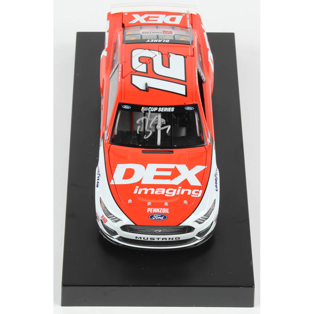 Ryan Blaney Signed 2020 NASCAR #12 DEX Imaging 1:24 Premium Action ...