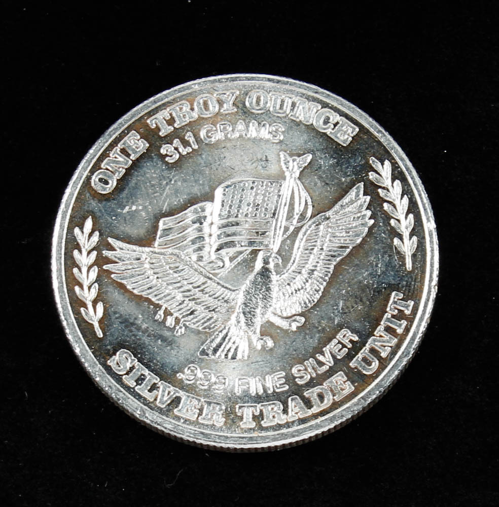1981 U.S. Assay Office San Francisco Silver Bullion Round | Pristine ...