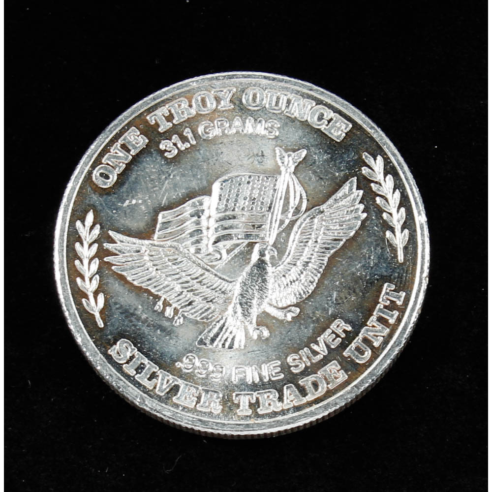 1981 U.S. Assay Office San Francisco Silver Bullion Round | Pristine ...
