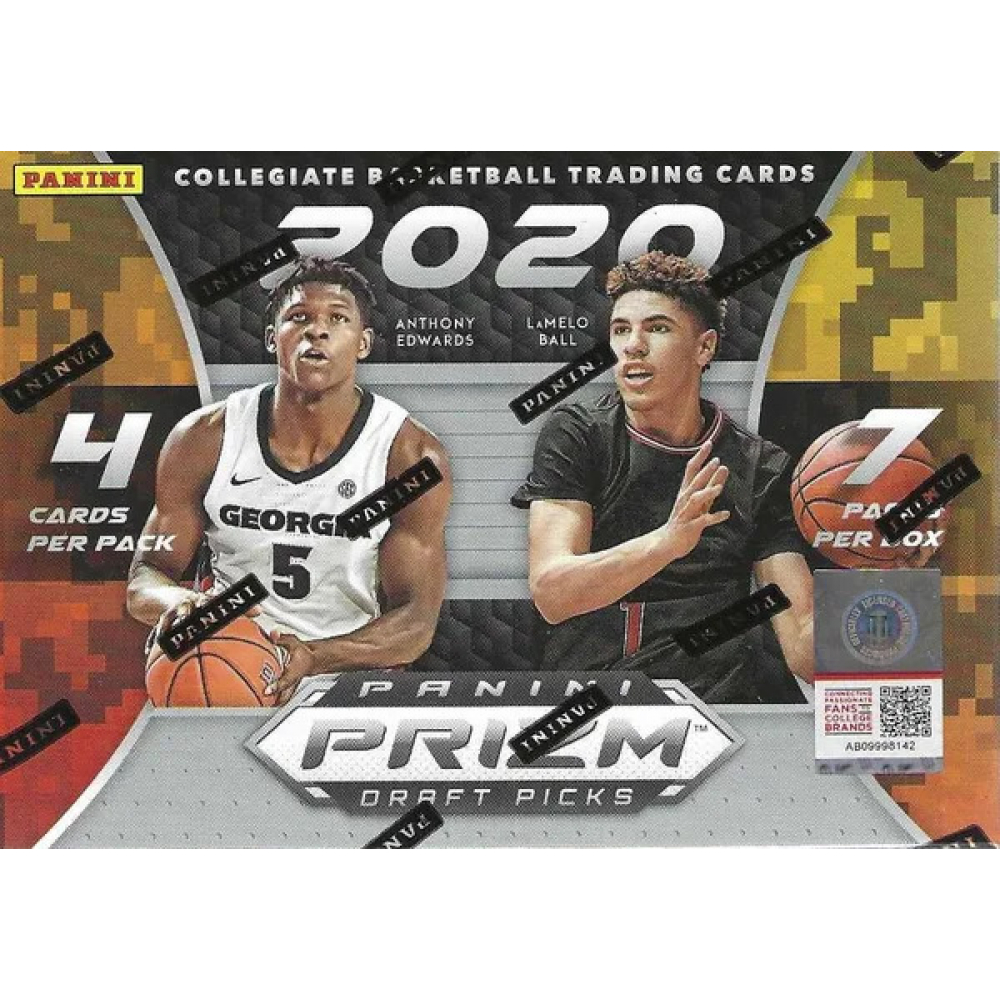 2020-21 NBA Panini Prizm Draft Picks Basketball Blaster Box with (7 ...