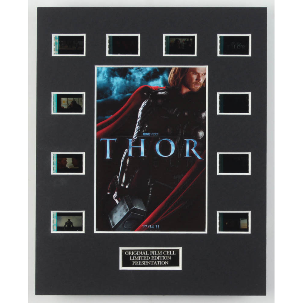 "Thor" LE 8x10 Custom Matted Original Film / Movie Cell Display ...