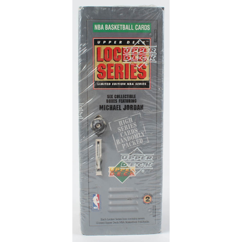 1991-92 Upper Deck NBA Michael Jordan Locker Series 2 Box with (7 ...