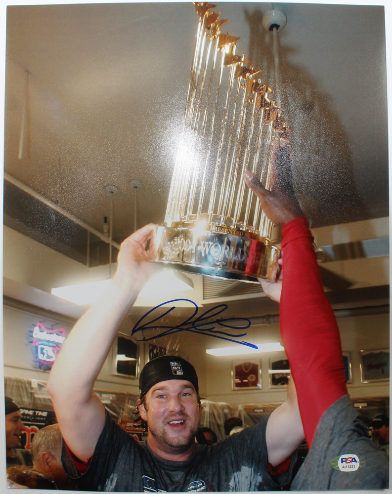 Derek Lowe Signed Red Sox 11x14 Photo (PSA Hologram) | Pristine Auction