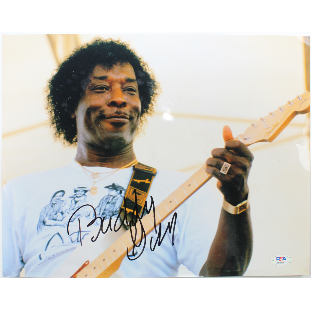 Buddy Guy Signed 11x14 Photo (PSA Hologram) | Pristine Auction
