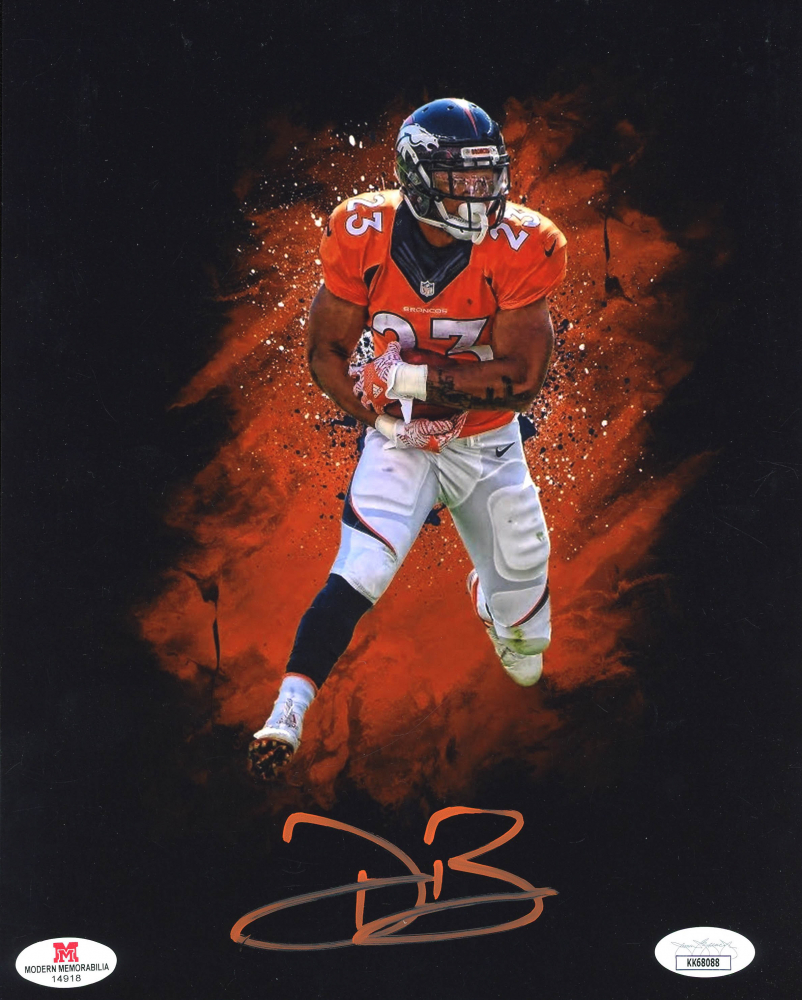 Devontae Booker Signed Broncos 8x10 Photo (JSA COA) | Pristine Auction